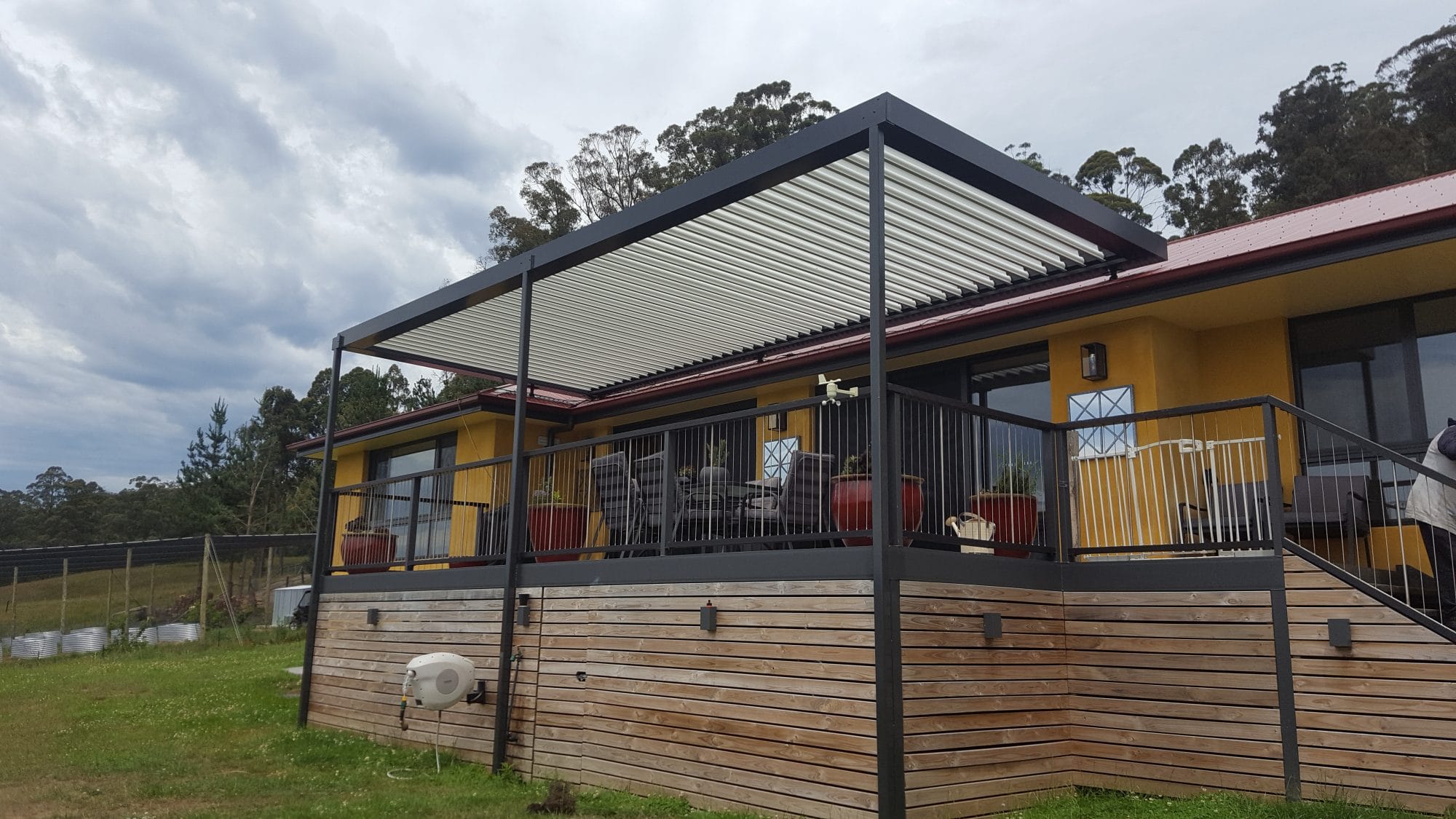 Opening Roof System Project Waterloo | LouvreTec Tasmania
